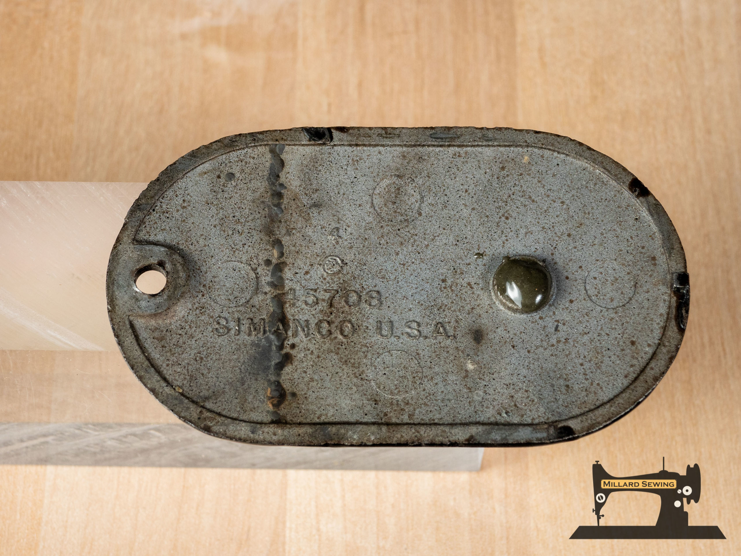 Spool Pin Assembly for Singer 221 & 222 Featherweight – Millard Sewing ...