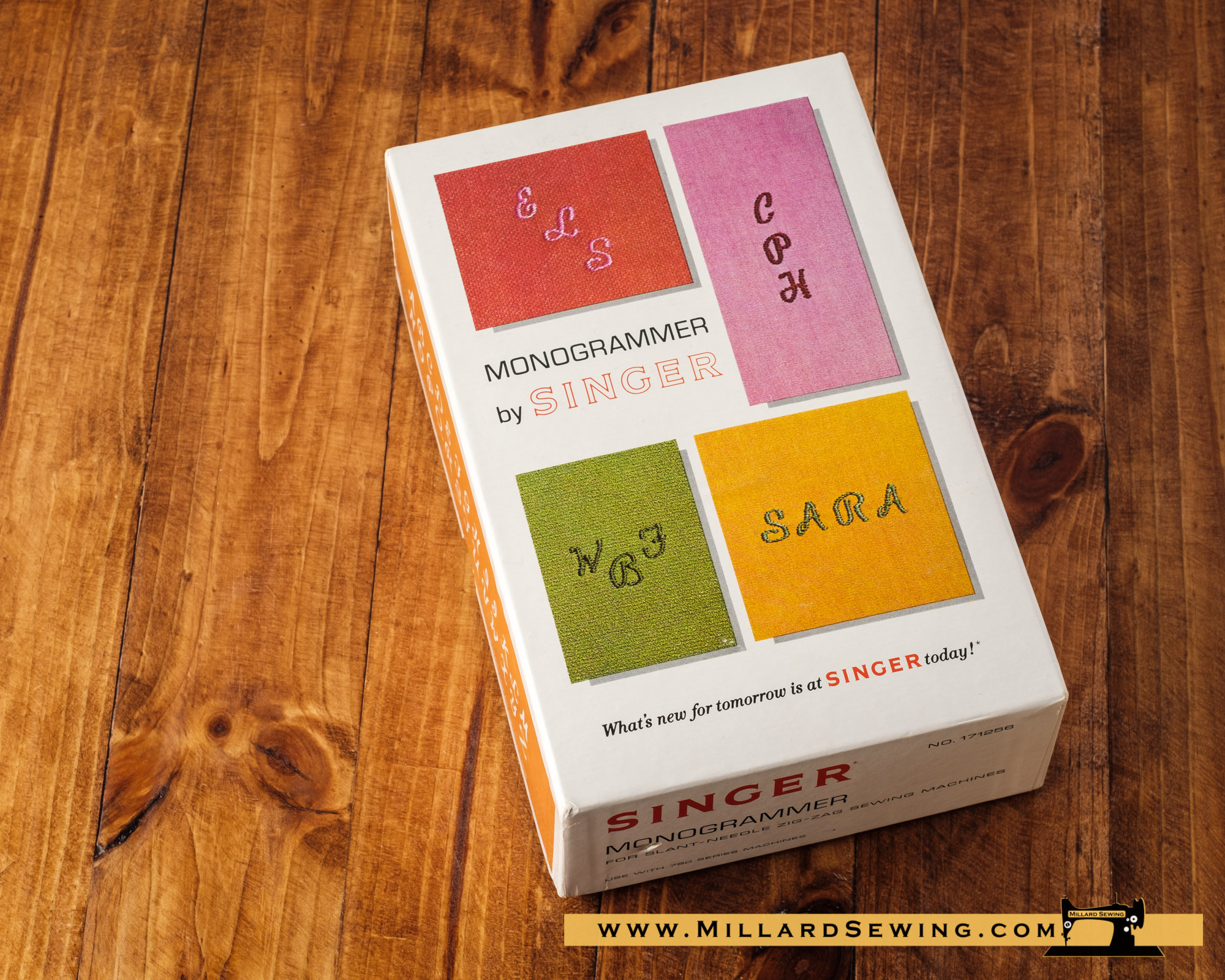 Monogrammer For Slant Needle Sewing Machine by Singer, Simanco #171256 ...
