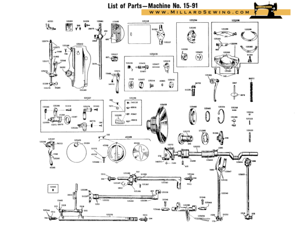 Feed Dogs for Singer 66 & 99 Class Sewing Machines – Millard Sewing Center
