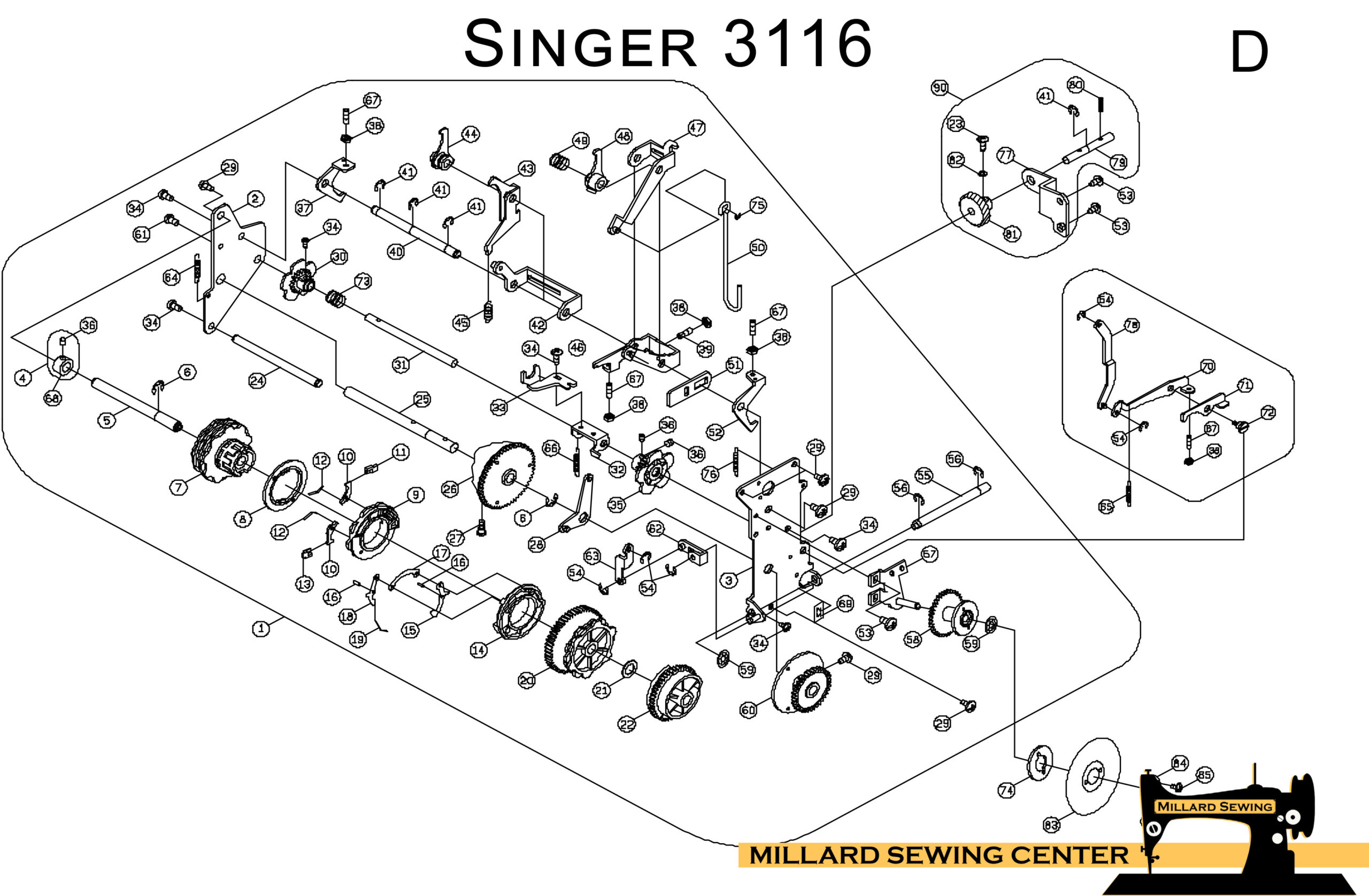 Singer 3116 4 – Millard Sewing Center