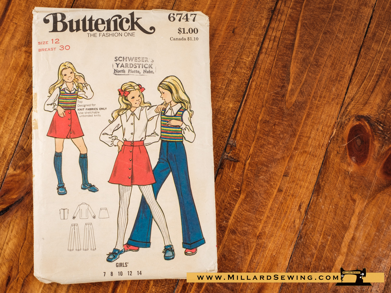 Butterick 6747 – Millard Sewing Center