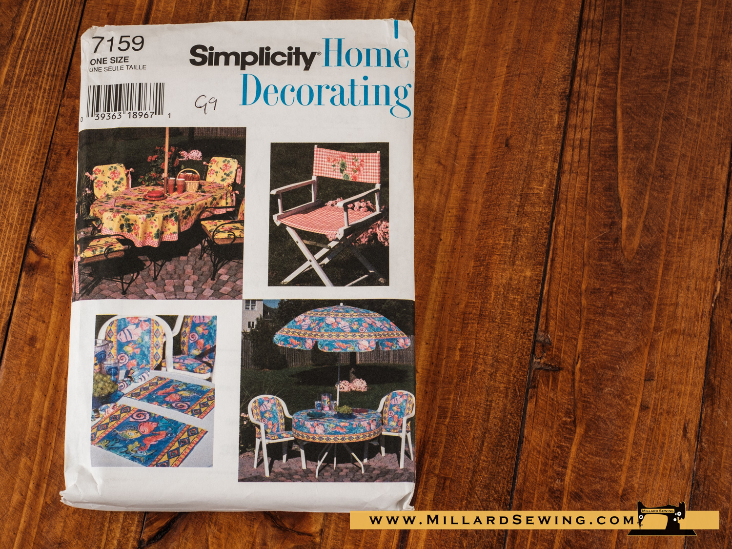 Simplicity Home 7159 – Millard Sewing Center