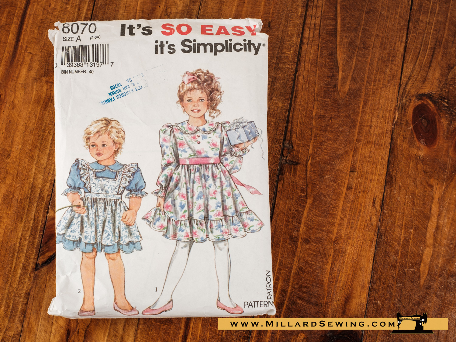 Simplicity 8070 – Millard Sewing Center