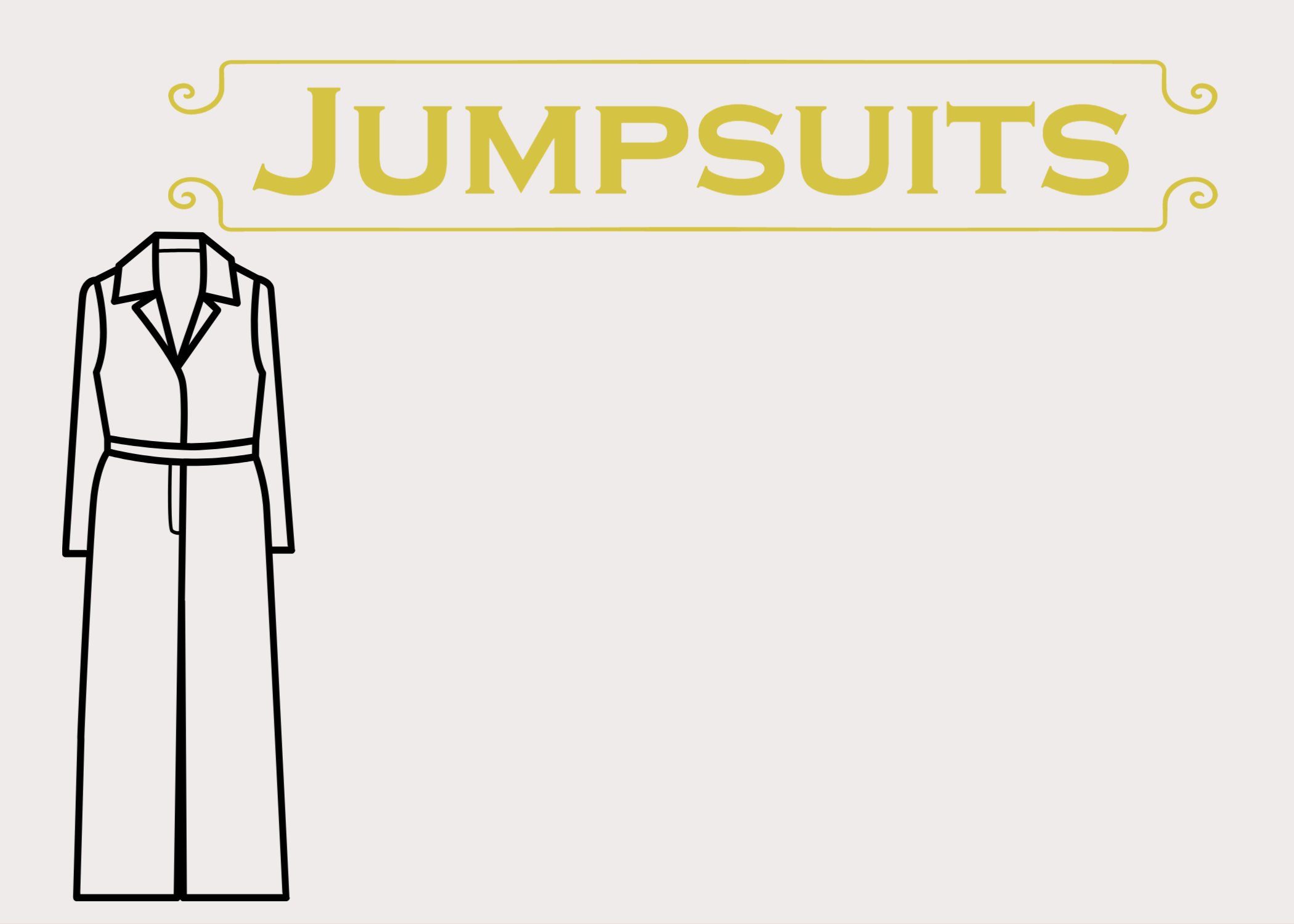 Jumpsuit Icon – Millard Sewing Center