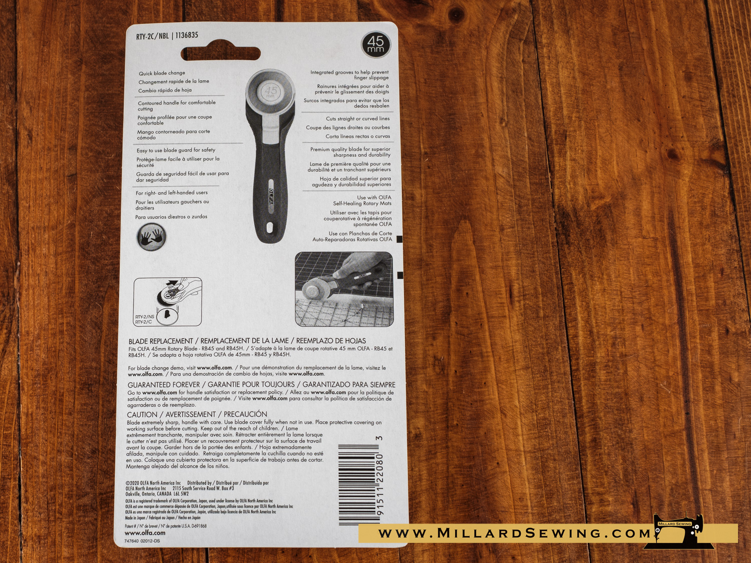 Olfa, Rotary Cutter – Millard Sewing Center