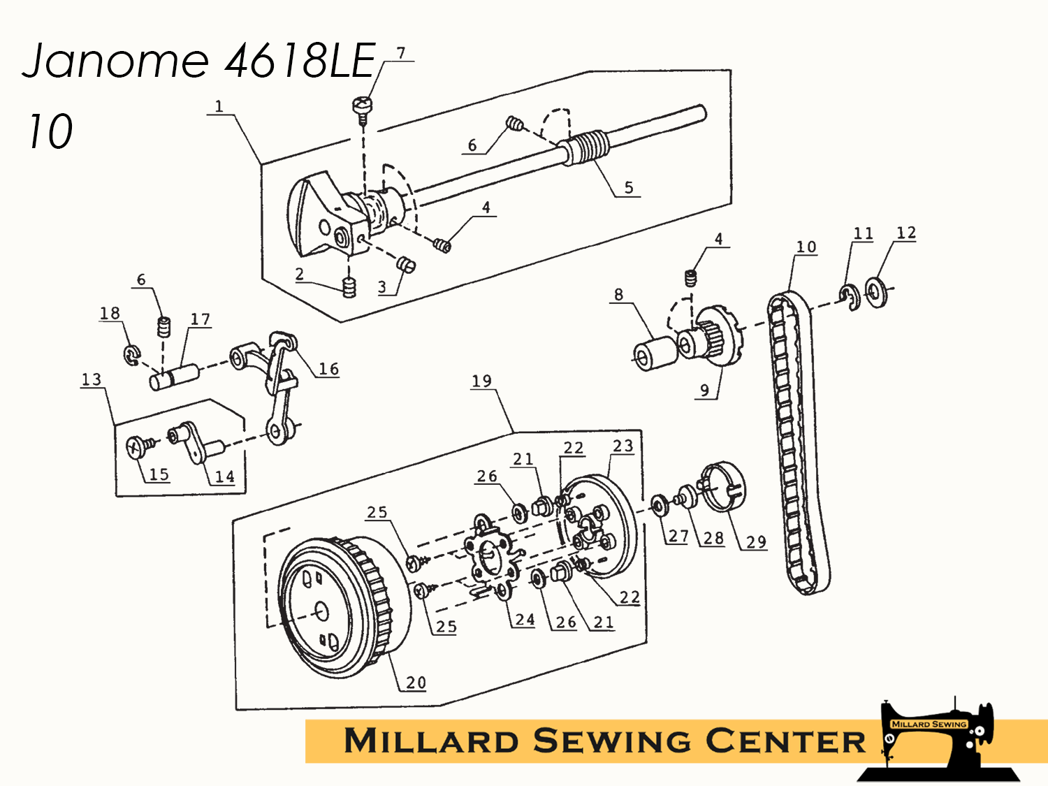 Janome 4618LE-10 – Millard Sewing Center