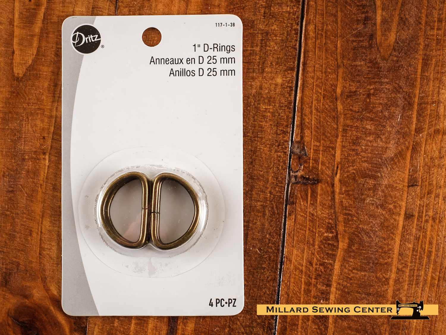 Dritz 1″ D Ring – Millard Sewing Center