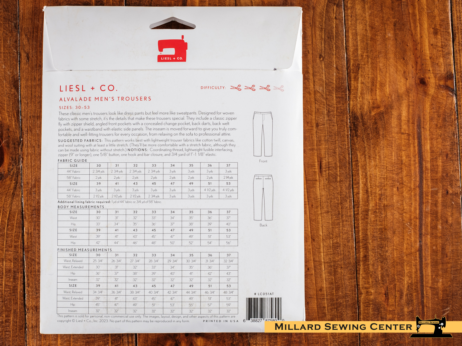 Liesl + Co., LC051AT – Millard Sewing Center