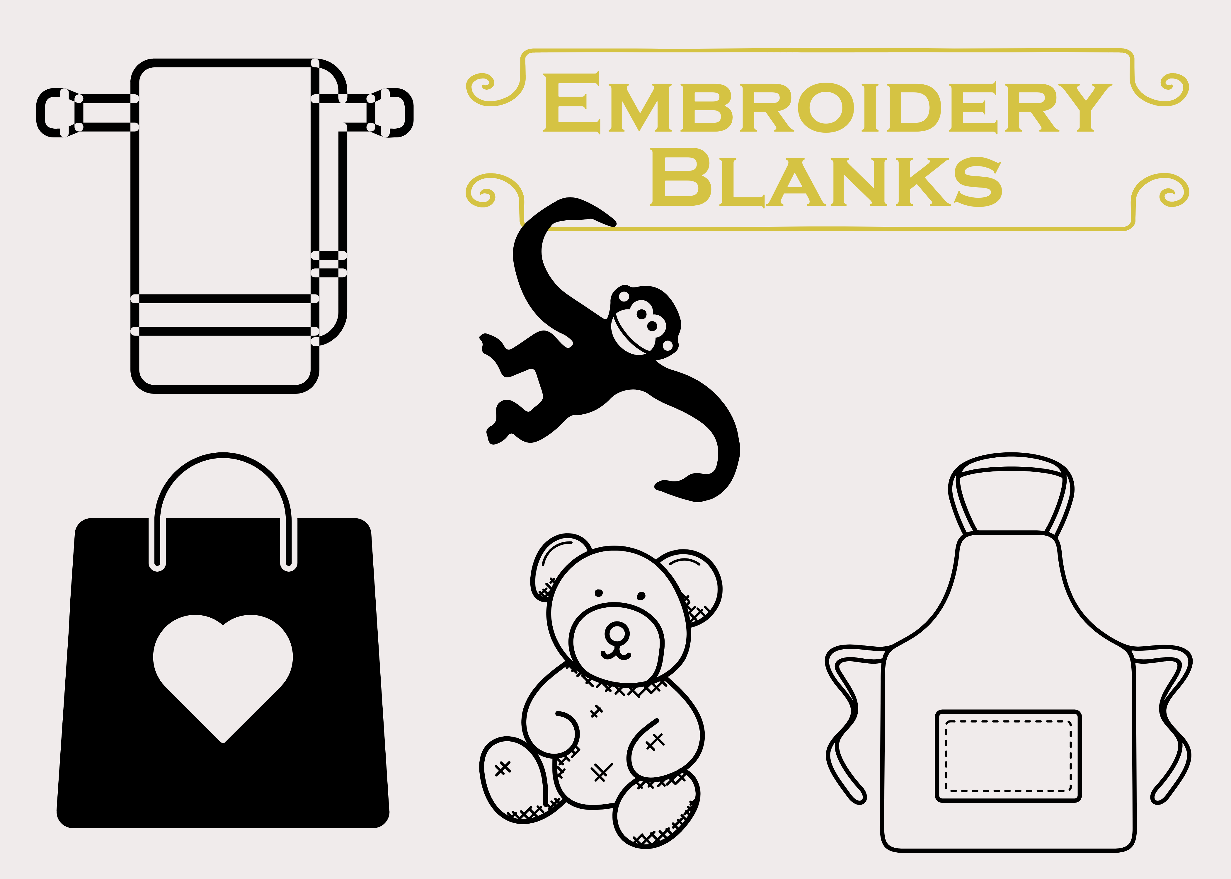 Embroidery Blanks – Millard Sewing Center