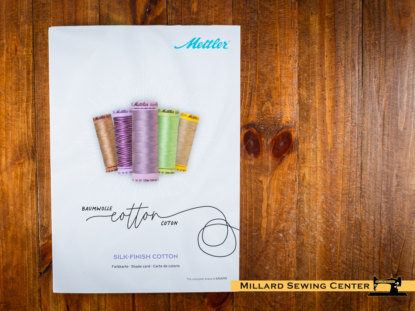 Mettler, Silk Finish, Color Card – Millard Sewing Center